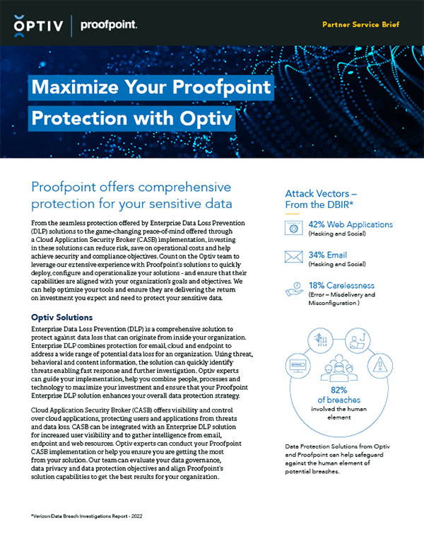 Maximize Your Proofpoint Protection with Optiv | Optiv
